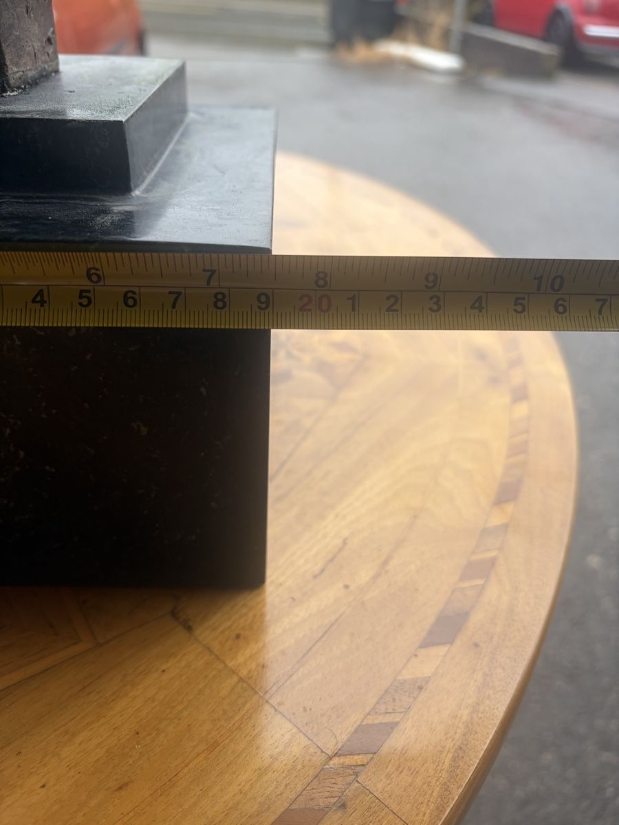 Buste en bronze (visage) sur socle noir (D'occasion) à Estavayer le lac ...