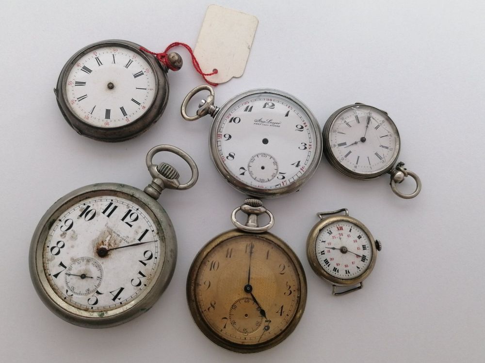 Taschenuhren lot (defekt) (Gebraucht) in Basel-Stadt für CHF 23 – mit Lieferung auf Ricardo kaufen