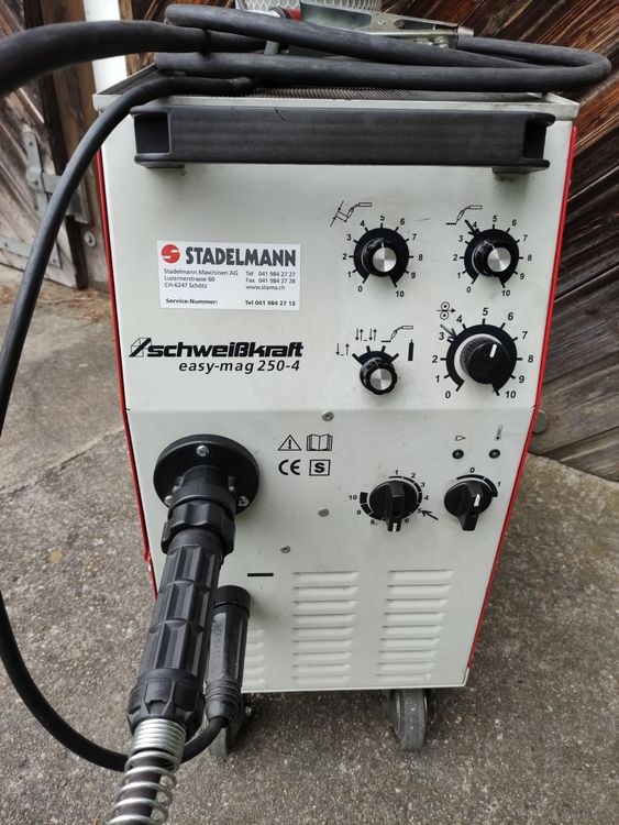 Schutzgas-Schweissgerät Schweisskraft easy-mag 250-4 | Kaufen auf Ricardo