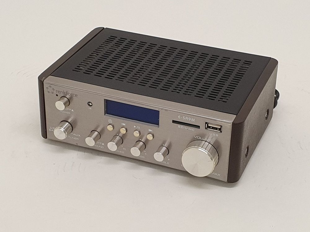 Mini-Verstärker 2 x 12W, RENKFORCE E - SA9M • Schnäppchen! (Gebraucht ...