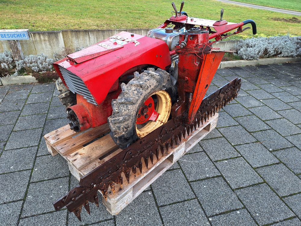 Motormäher Bucher M600 Balkenmäher neue Pneu (Gebraucht) in Auw für CHF ...