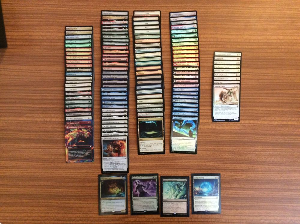 MTG - Avatar The Last Airbender Foil Assortement x120 (Neu (gemäss ...
