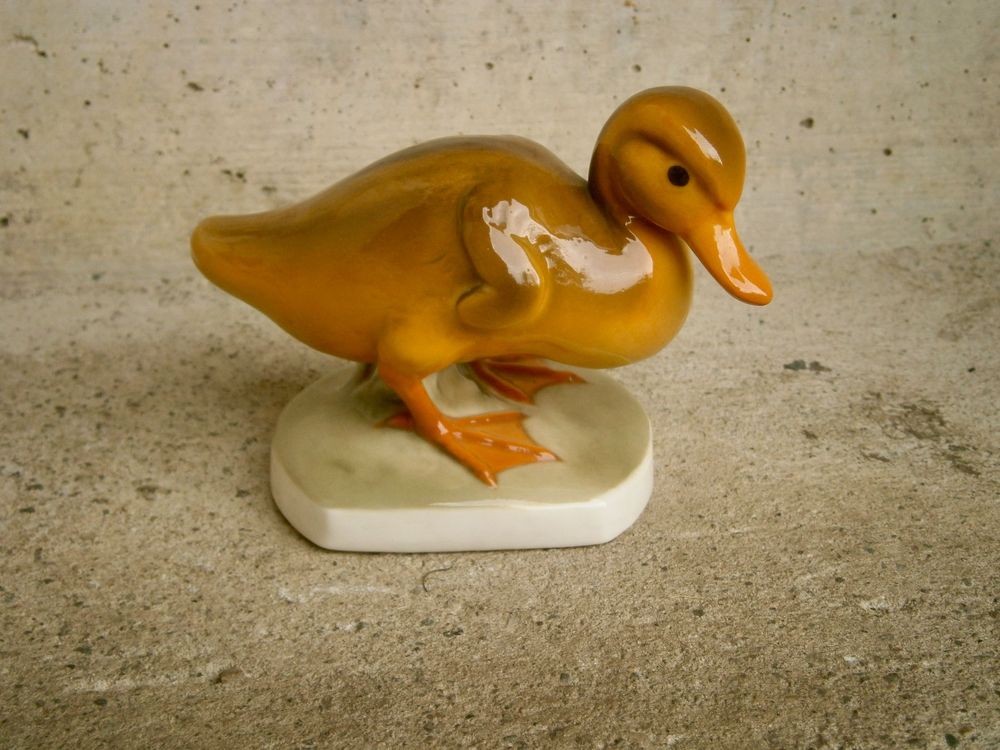 Porzellanfigur Ente Nymphenburg (Gebraucht) in Burgdorf für CHF 84 – mit Lieferung auf Ricardo ...