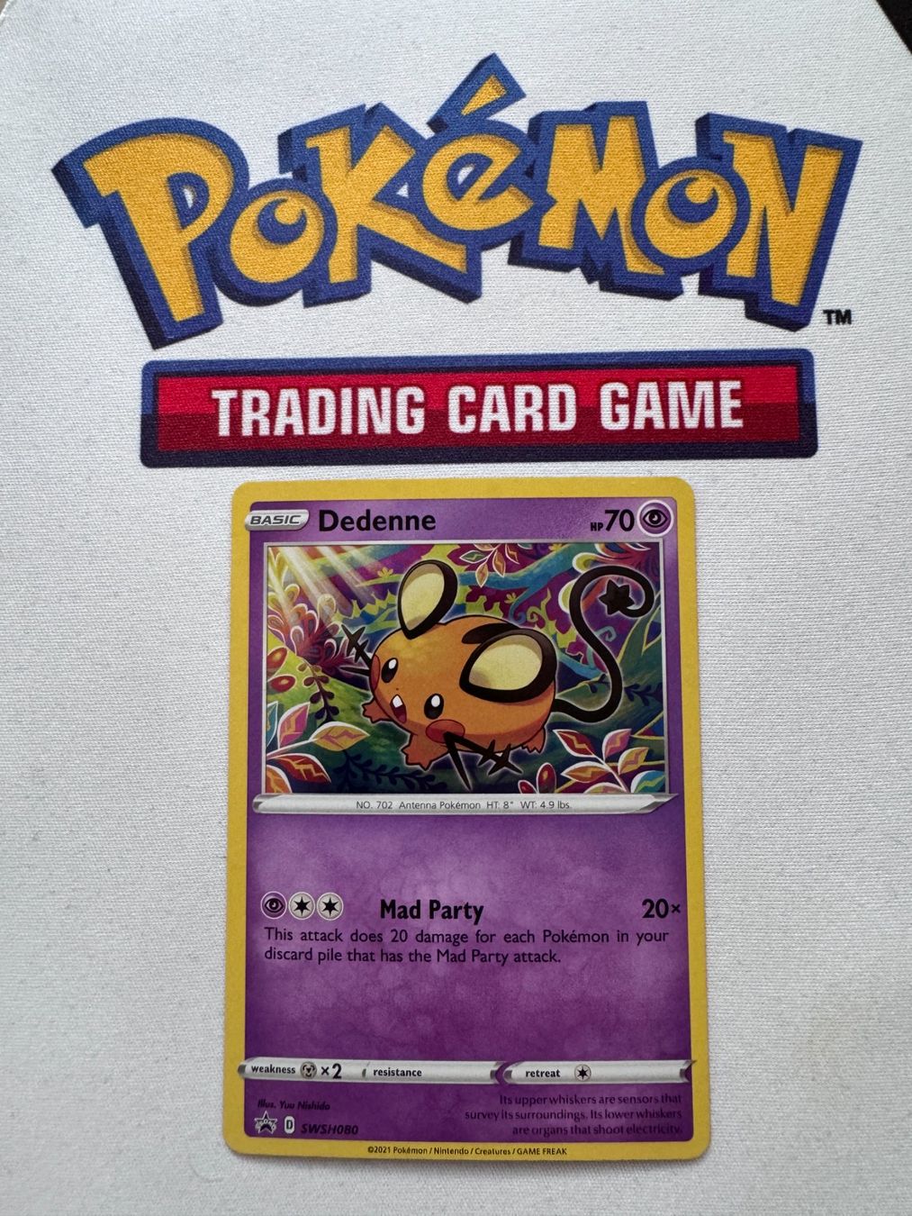 Pokémon TCG – Dedenne (SWSH080) Promo (Neu (gemäss Beschreibung)) in ...