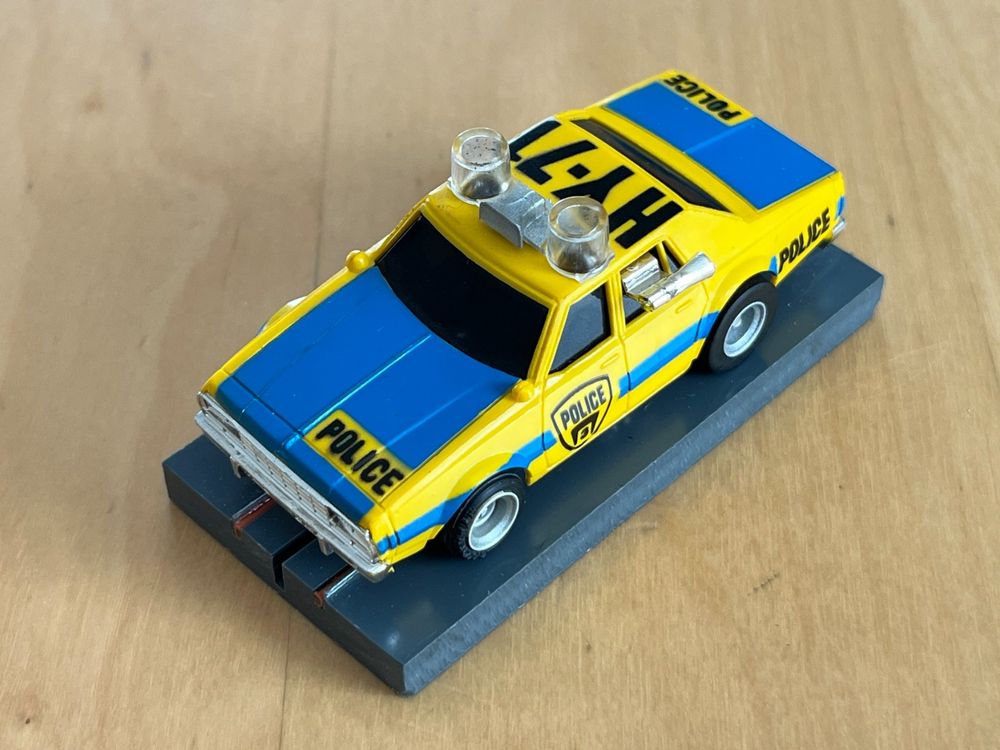 Faller/Aurora AFX Chevy Police Car gelb/blau mit Blinklicht | Kaufen ...