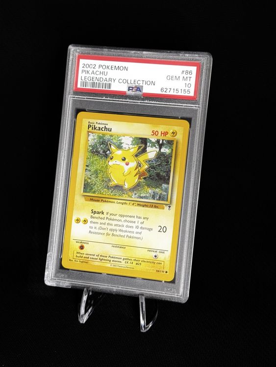 2002 POKEMON PIKACHU LEGENDARY COLLECTION PSA 10 (Gebraucht) in ...