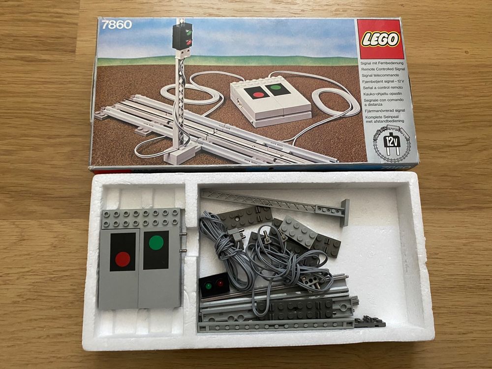Lego 7860 / Lego 12v / Lego 12 Volt Eisenbahn | Kaufen auf Ricardo