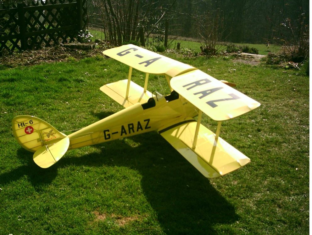 Tiger Moth Modellflugzeug, 2m Spannweite, Top Zustand (Gebraucht) in ...