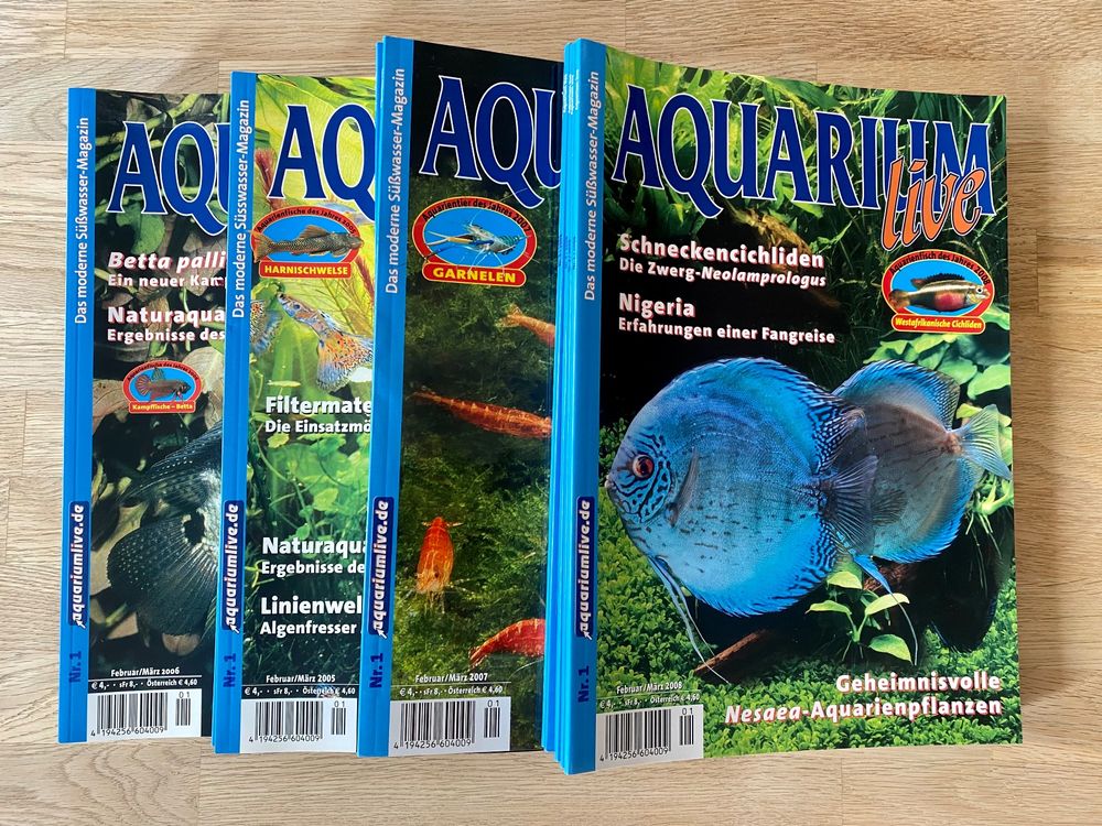 Aquarium live 18 spannende Magazine (Gebraucht) in Worben für CHF 15 – mit Lieferung auf Ricardo ...