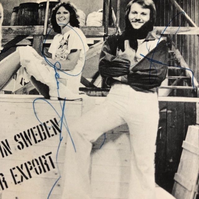 ABBA Originales Autogramm von 1975 ! | Kaufen auf Ricardo