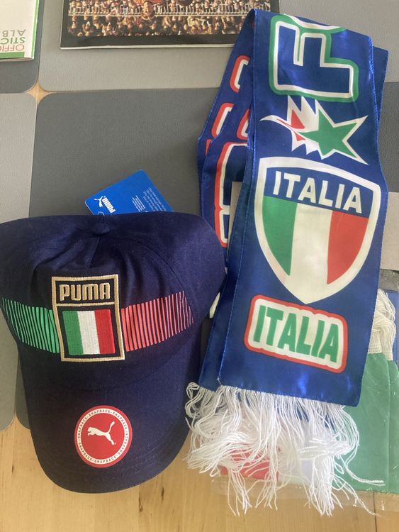 Italia Cappello e sciarpetta di raso (Nuovo e nell'imballaggio ...