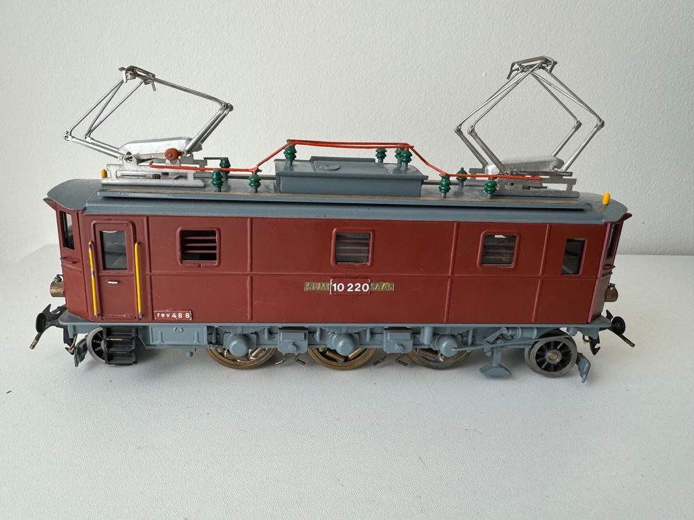 Baudenbacher Lokomotive Ae 3/5 Spur 0 3-Leiter "10220" SLM (Gebraucht ...