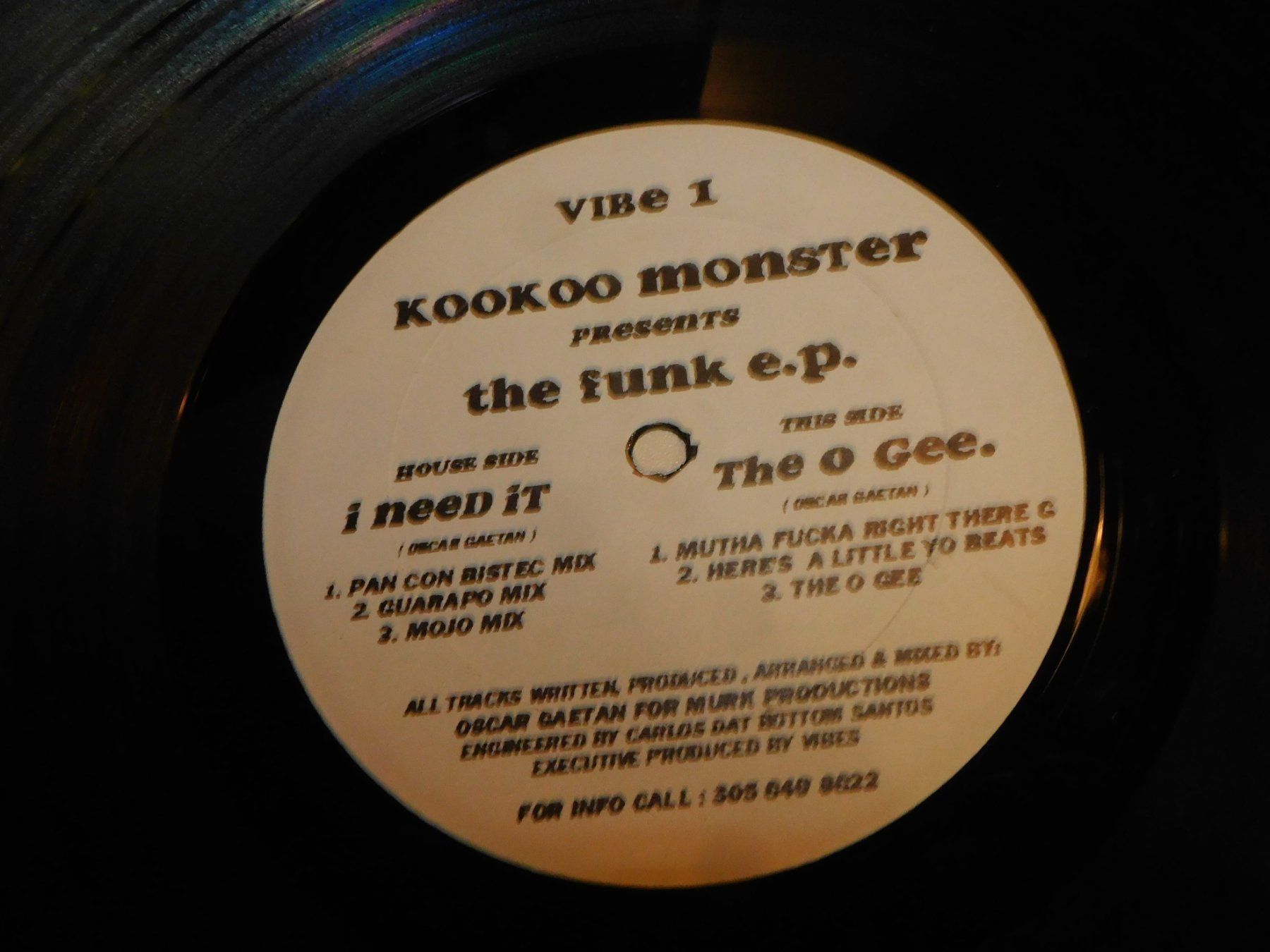 LP Schallplatte - The Funk House Techno - Kookoo Monster (Gebraucht) in ...