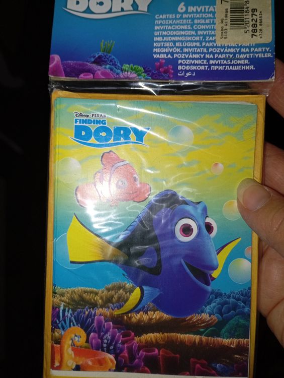 Findet Dorie Einladungskarten, 6 Stk. - Kindergeburi! (Neu und ...