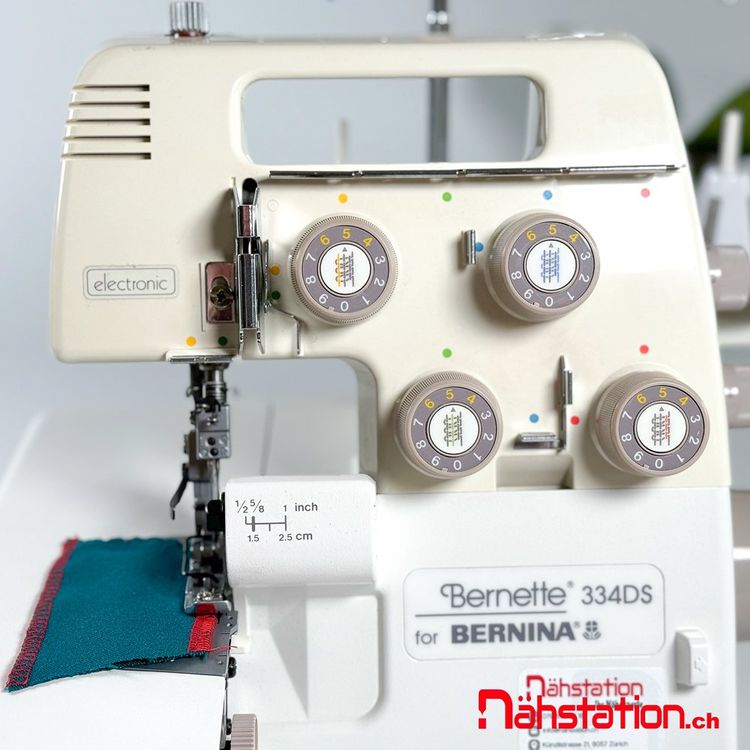 BERNINA Bernette 334DS Overlock Revidiert 6 Monate Garantie (Gebraucht ...