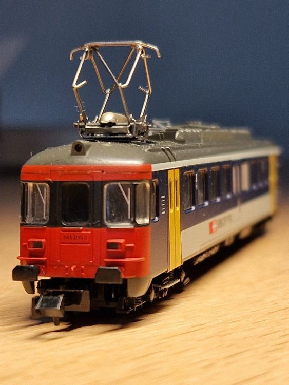 Rbe 4/4 SBB Triebwagen NPZ Digitalumbau Arnold Spur N (D'occasion) à pour CHF 80 – avec ...