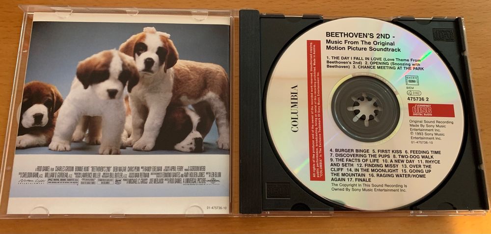 "BEETHOVEN'S 2ND" Soundtrack zum Kinofilm (Gebraucht) in Hombrechtikon ...