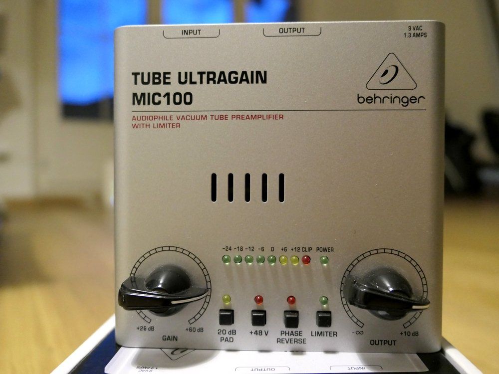 Behringer Tube Ultragain Mic 100 Röhren-Vorverstärker | Kaufen auf Ricardo