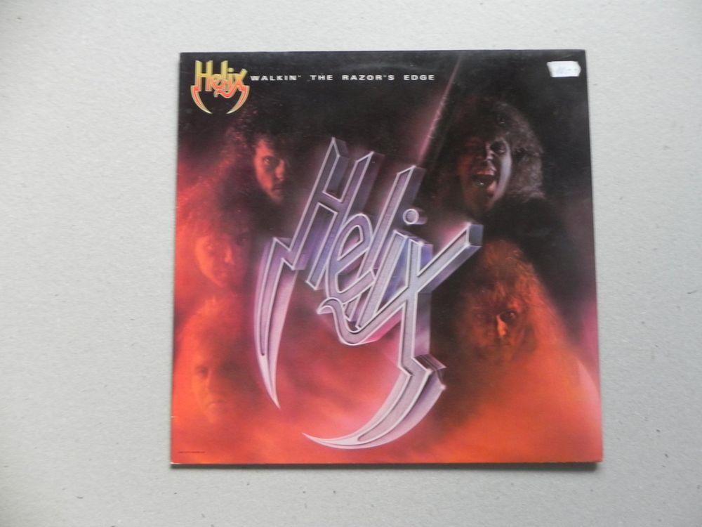 LP Canada Hardrock Heavy Metal Band Helix 1984 Walking the.. (Gebraucht ...