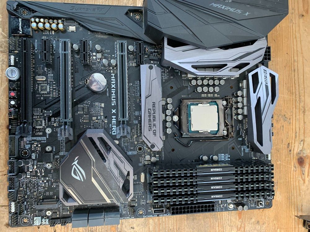 Asus ROG Maximus X Hero + 8700k + 1080Ti | Kaufen auf Ricardo