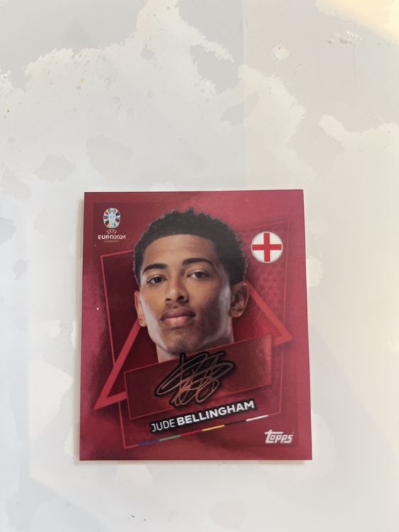 UEFA Euro 2024 Topps Sticker SP ENG signiert | Kaufen auf Ricardo