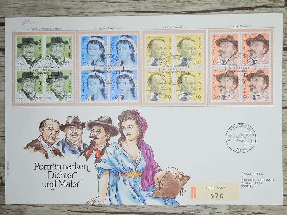 CL15 Enveloppe + Timbre 1990 Grand Format | Kaufen auf Ricardo