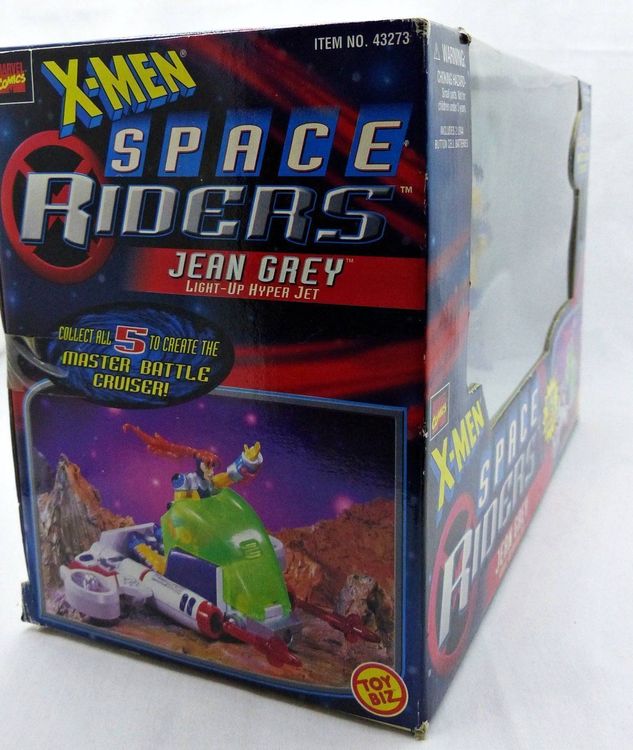 JEAN GREY XMEN SPACE RIDERS TOY BIZ 1997 LIGHT UP HYPER JET (Neu und ...