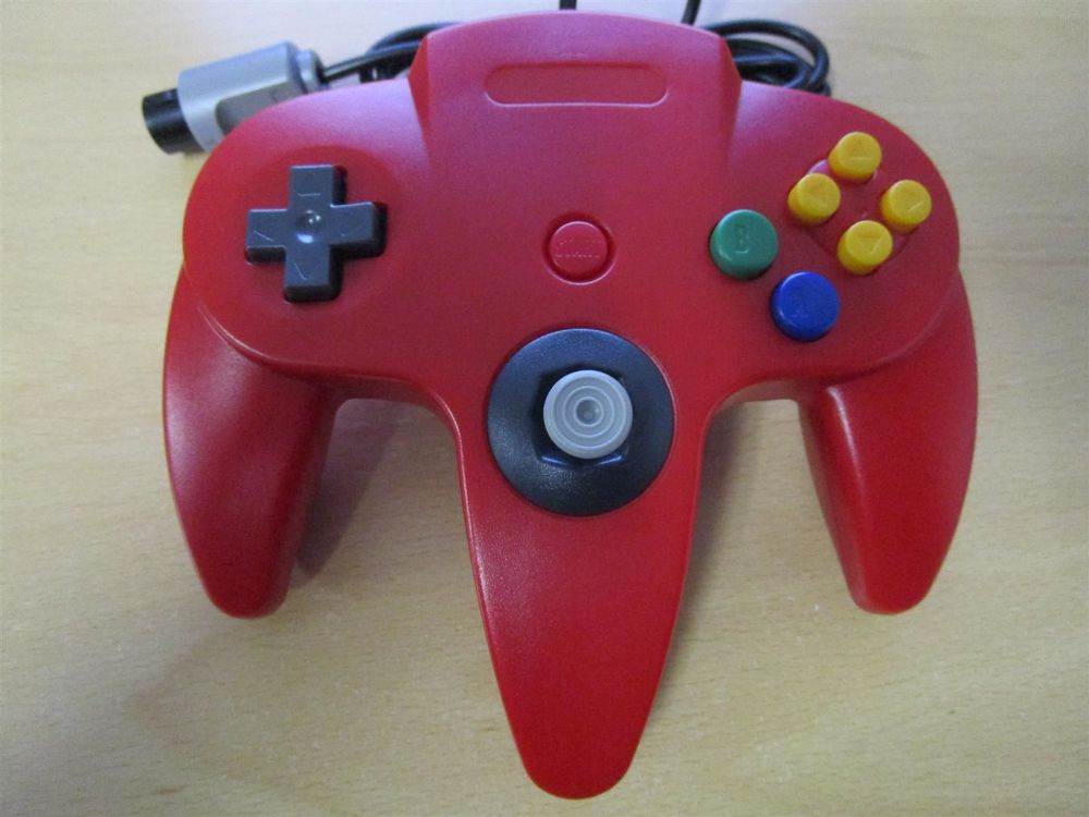 Nintendo 64 Controller Red Rot Neu Gemäss Beschreibung In Goldau
