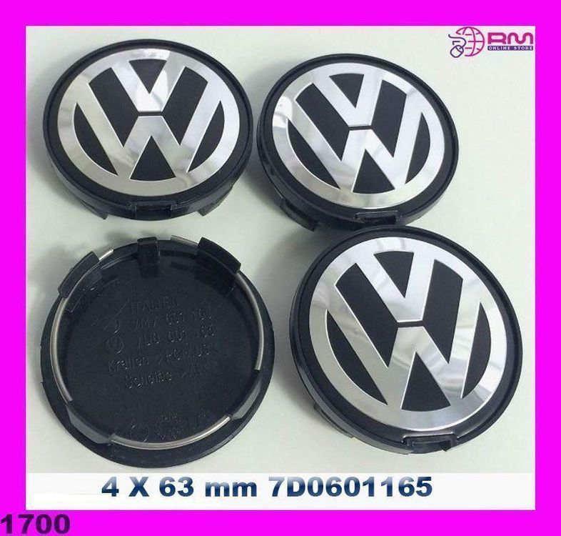 VW 63mm Nabenkappen 7D0601165 | Kaufen auf Ricardo