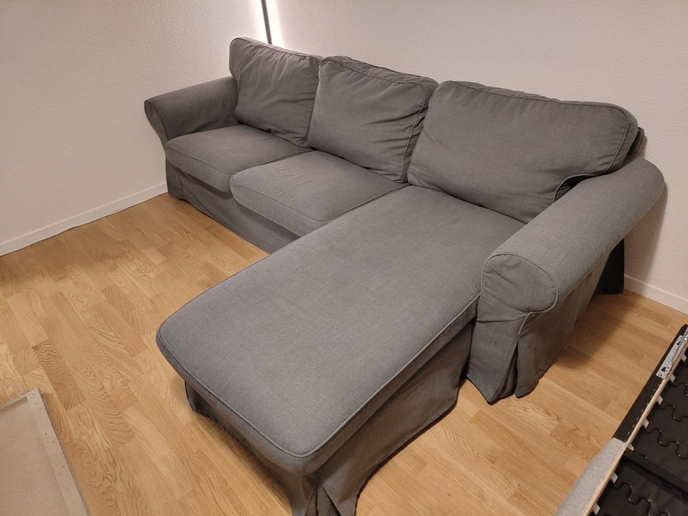 Ikea 3er Ecksofa Ektorp (Gebraucht) in Zürich für CHF 1 – nur Abholung auf Ricardo kaufen
