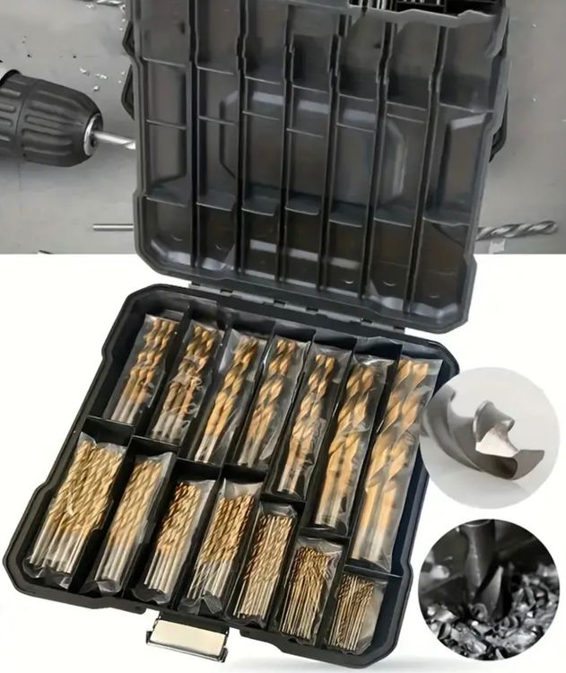 Bohrer Metall, Holz, Kunststoff HSS 99 Stk. v. 1.5 bis 10mm | Kaufen auf Ricardo