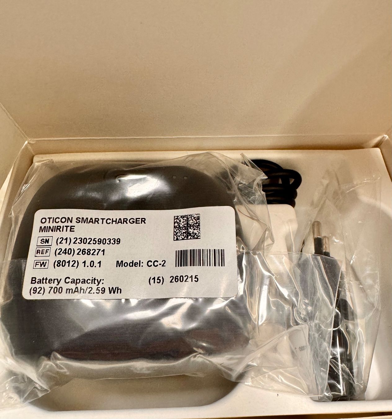 Oticon Intent smart Charger miniRITE Model CC 2 (Neu und ...