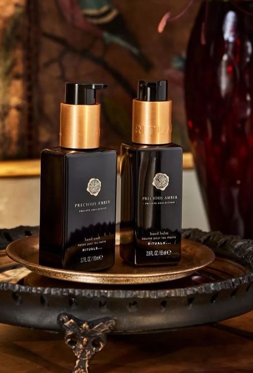 Rituals Luxury Set Precious Amber Hand Wash & Hand Balm 🖤 (Neu und ...