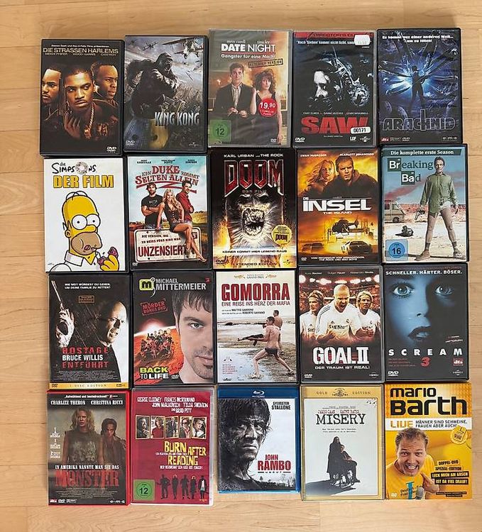 20 DVDs im Paket: Klassiker, Action, Comedy (Gebraucht) in Wädenswil ...