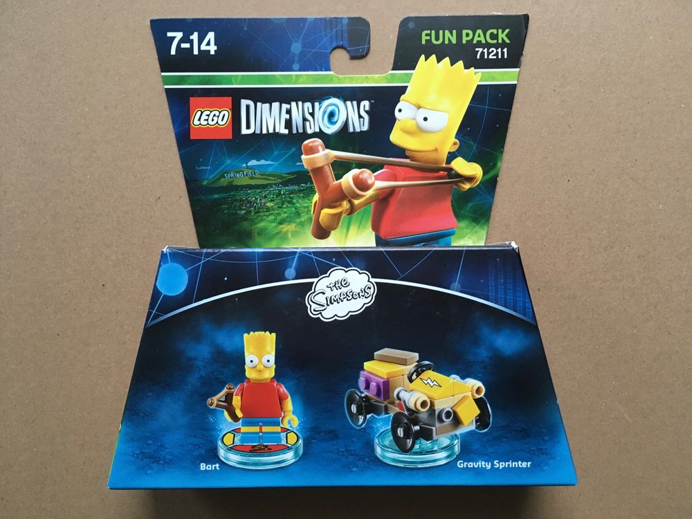 LEGO Dimensions 71211 Fun Pack - Simpsons Bart (Neu und ...