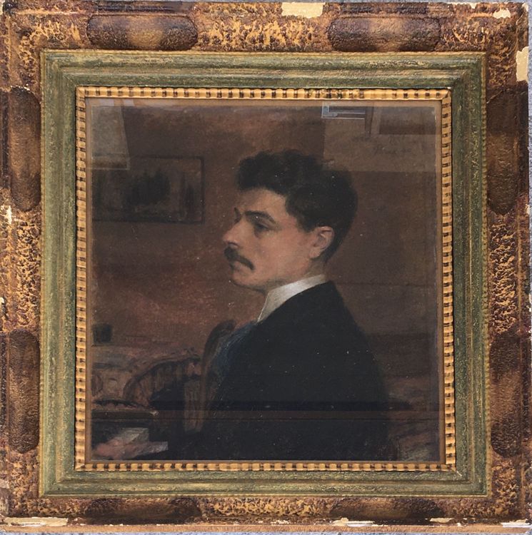 Adlof Robbi(1868-?) Pastell Portrait (Gebraucht) in Root für CHF 155 ...