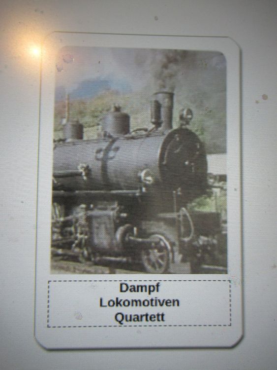 Dampf Lokomativen Quartett 32 Karten (Neu und originalverpackt) in Herznach für CHF 30 – mit ...