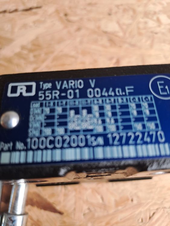 Variobloc Wechselplatte V (Neu und originalverpackt) in Grossdietwil für CHF 160 – mit Lieferung ...