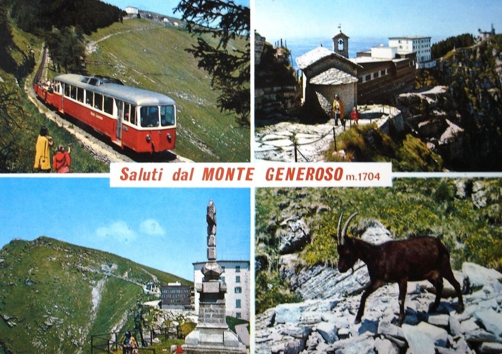 Saluti dal MONTE GENEROSO Bahn, Ziege | Kaufen auf Ricardo