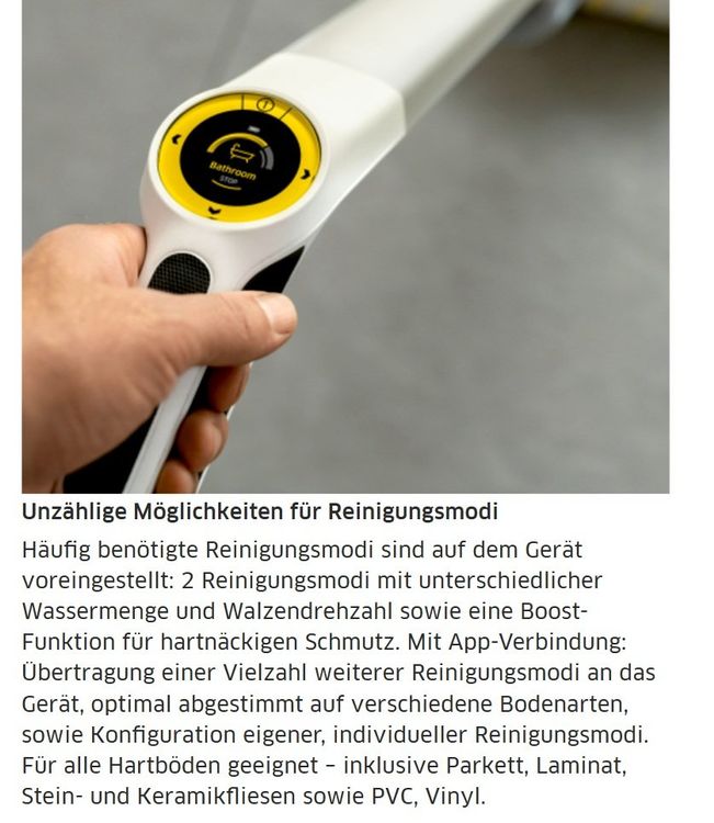 TOP Hartbodenreiniger Kärcher FC 8 Smart Signature Line (Neu (gemäss ...