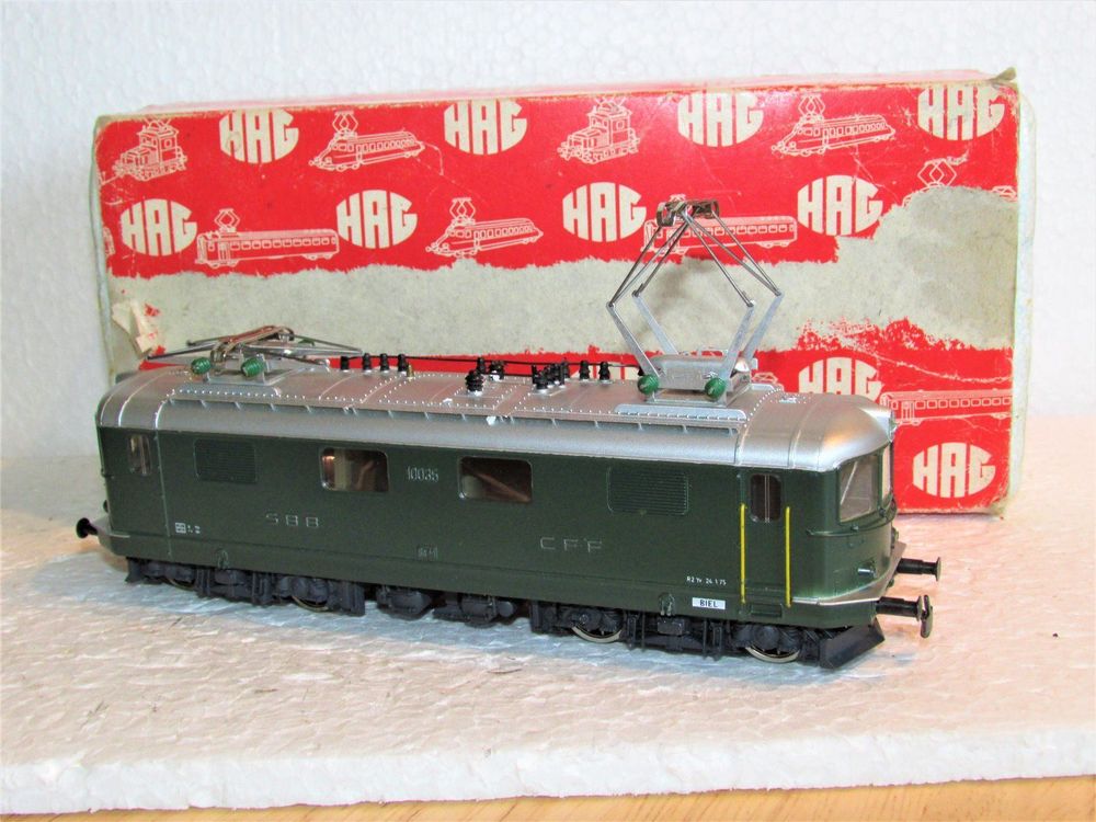 Hag 220 Re4/4, 10035, Grün,SBB,H0,WS,OVP (Gebraucht) in Wohlen für CHF 112 – mit Lieferung auf ...