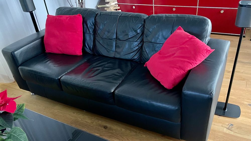 Ledersofa Kombi 3er & 2er | Kaufen auf Ricardo