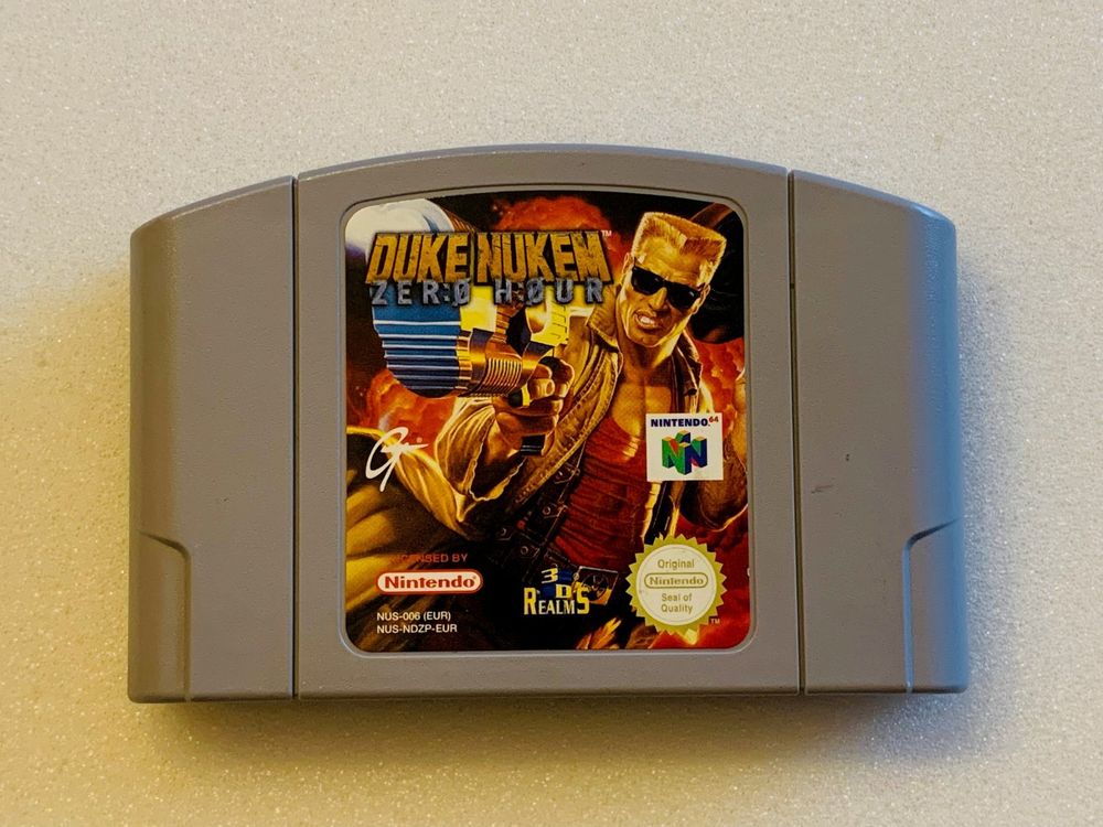NINTENDO 64 Game – DUKE NUKEM - Zero Hour (Gebraucht) in Soyhières für ...