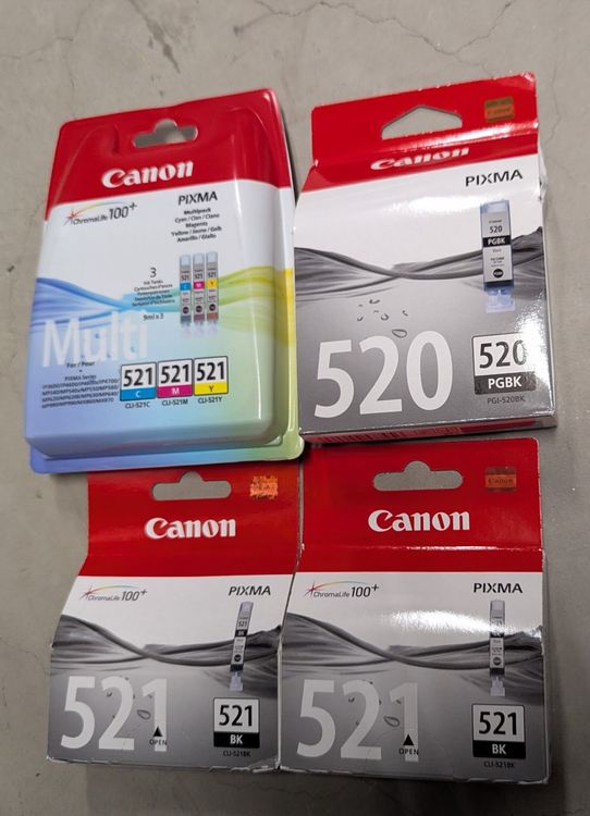 Pixma ink collection (520, 521) | Kaufen auf Ricardo