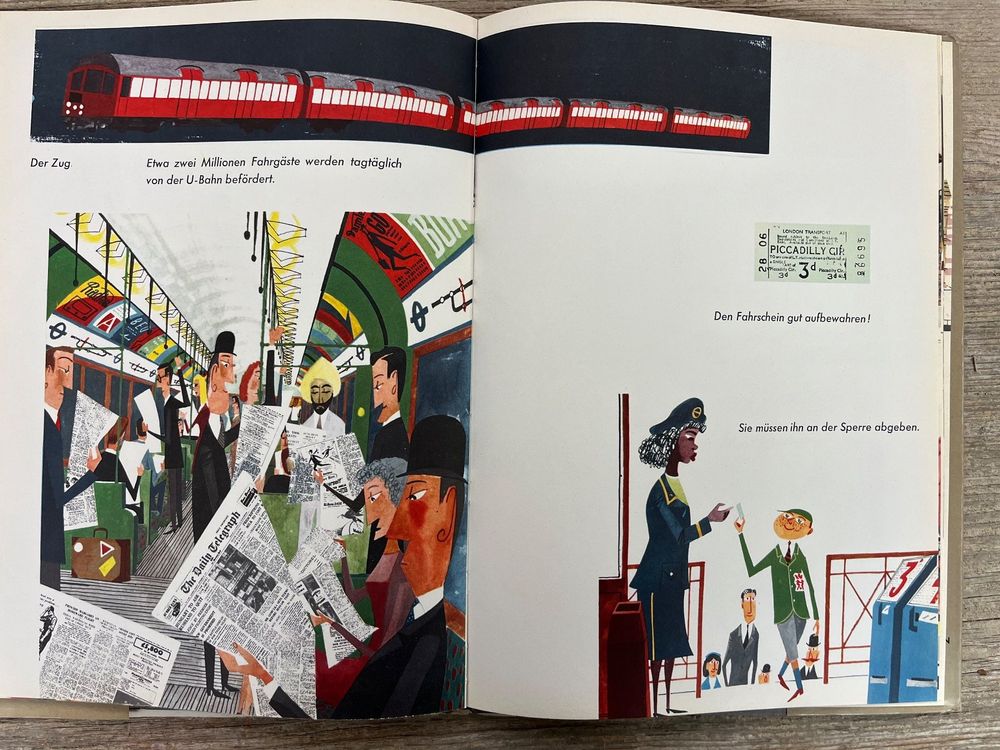 Antiquarisch: London vom Miroslav Sasek, 1. Auflage 1960 (Gebraucht) in ...