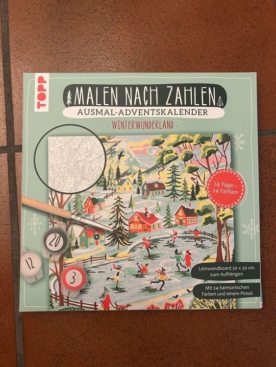 Malen nach Zahlen - Adventskalender, neu u originalverpackt (Neu und originalverpackt) in ...