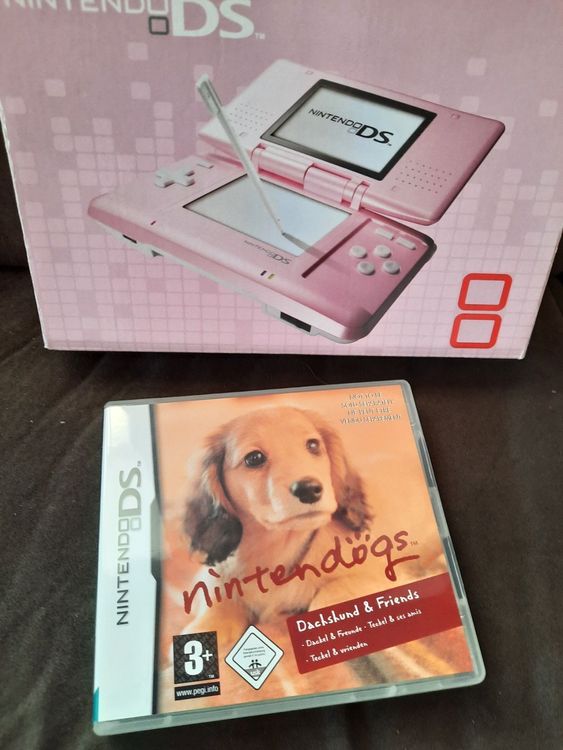 NINTENDO DS rose + jeu Nintendo dogs | Kaufen auf Ricardo