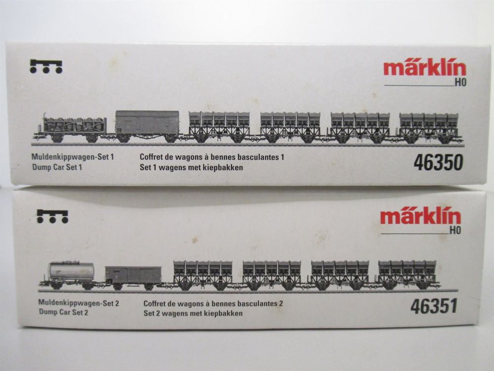 Märklin 46350 + 51 Muldenkippw. Set AC (Gebraucht) in Basel für CHF 215 ...