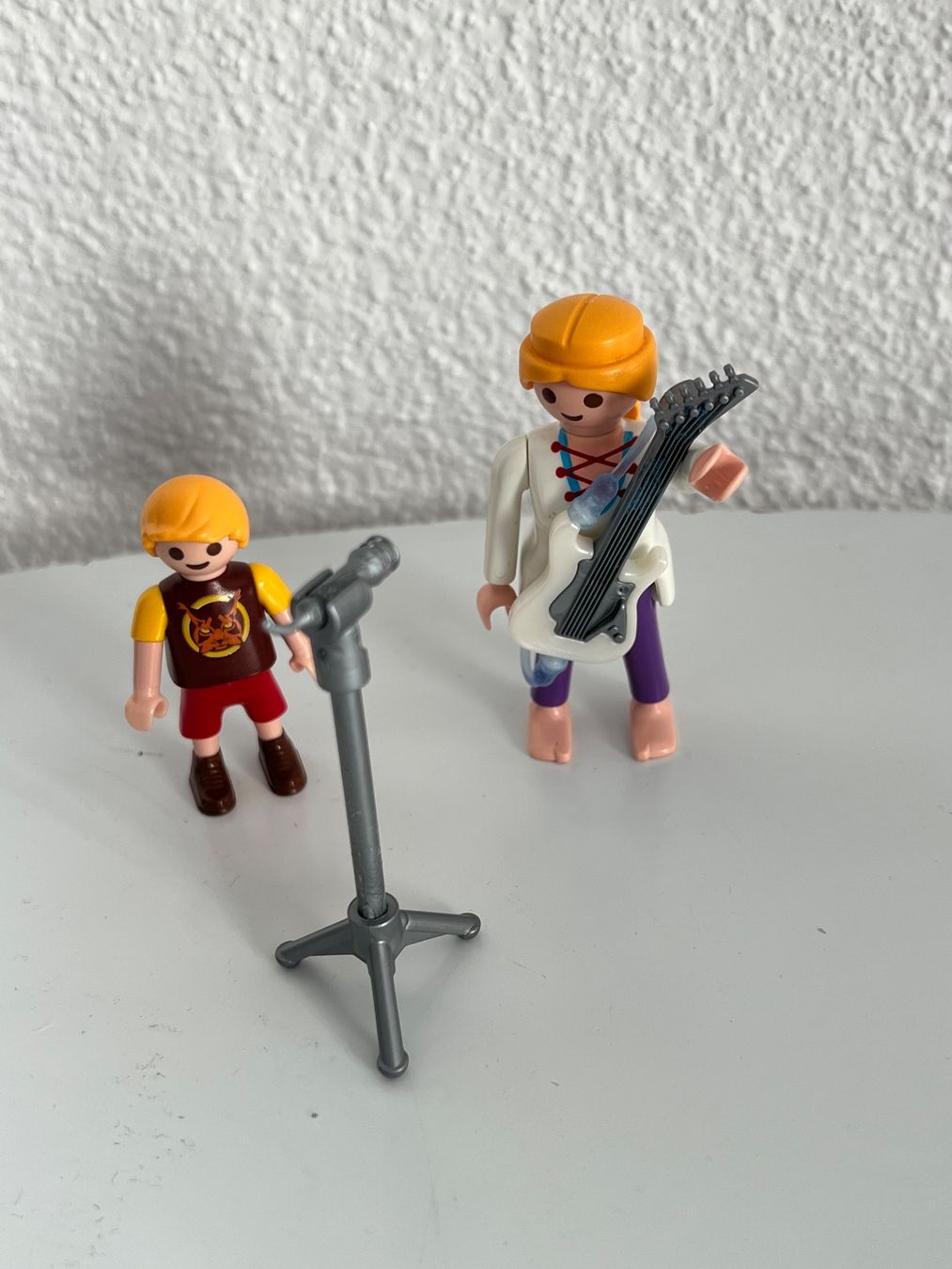 Playmobil Figuren Set: Rockstar Band mit Gitarre & Mikrofon (Gebraucht ...
