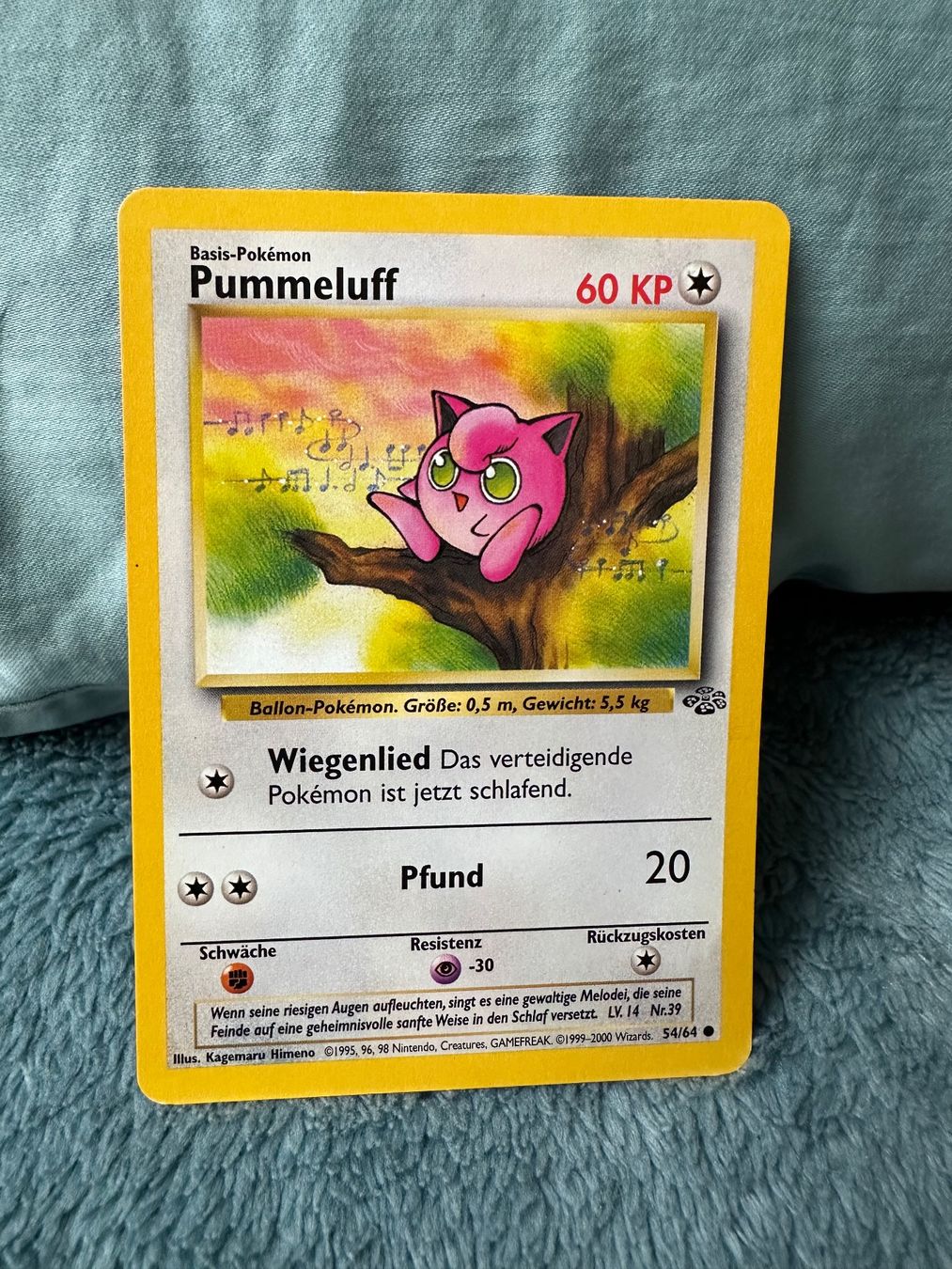 Pummeluff 54/64 Pokemon Karte Base Set 1999 (Gebraucht) in ...